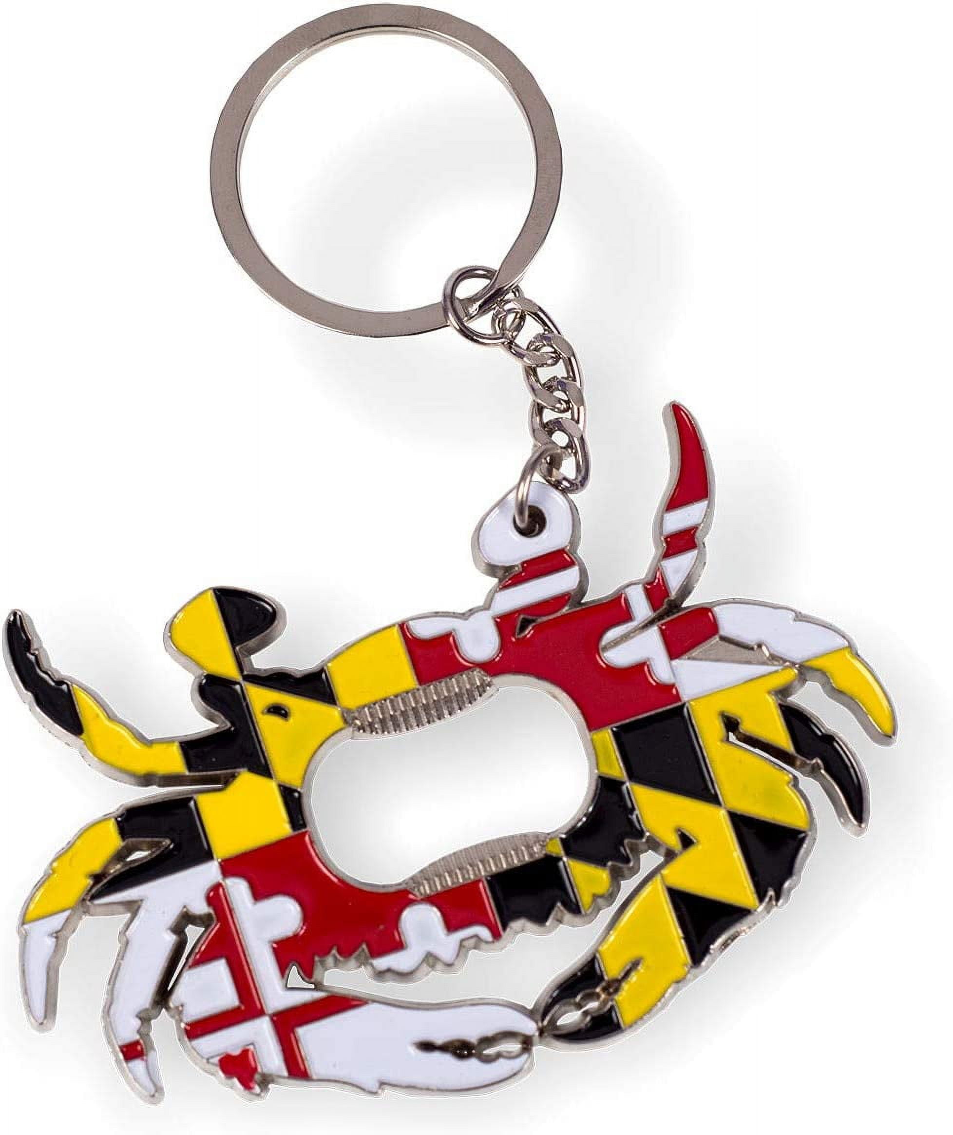 Flag Baltimore Crab 4" Key Chain Keychain - Walmart.com
