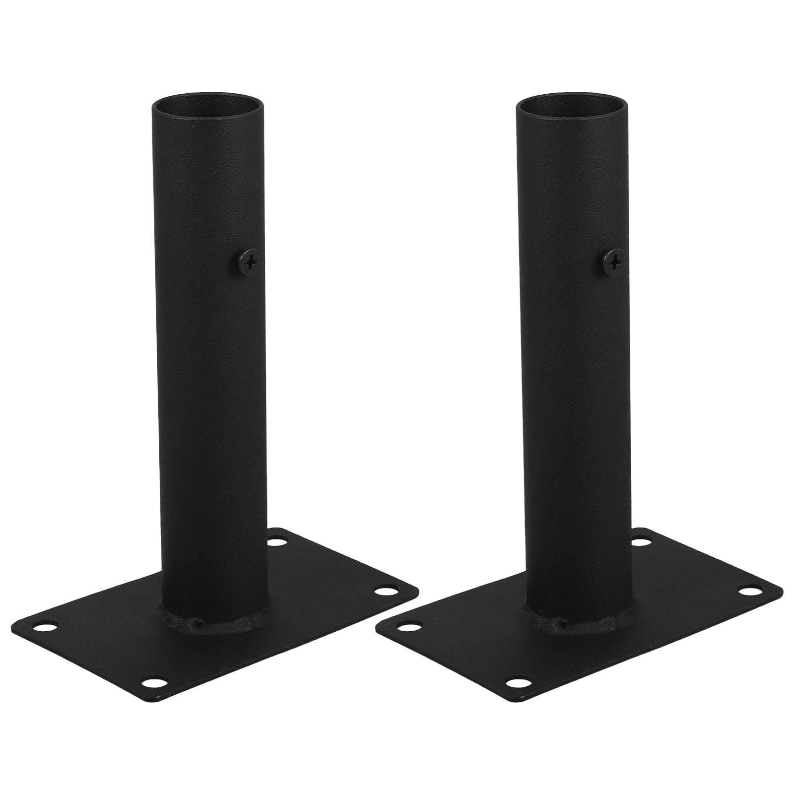 Flag Base for Outdoor Use Strong Metal Pole Support Base for Fence ...