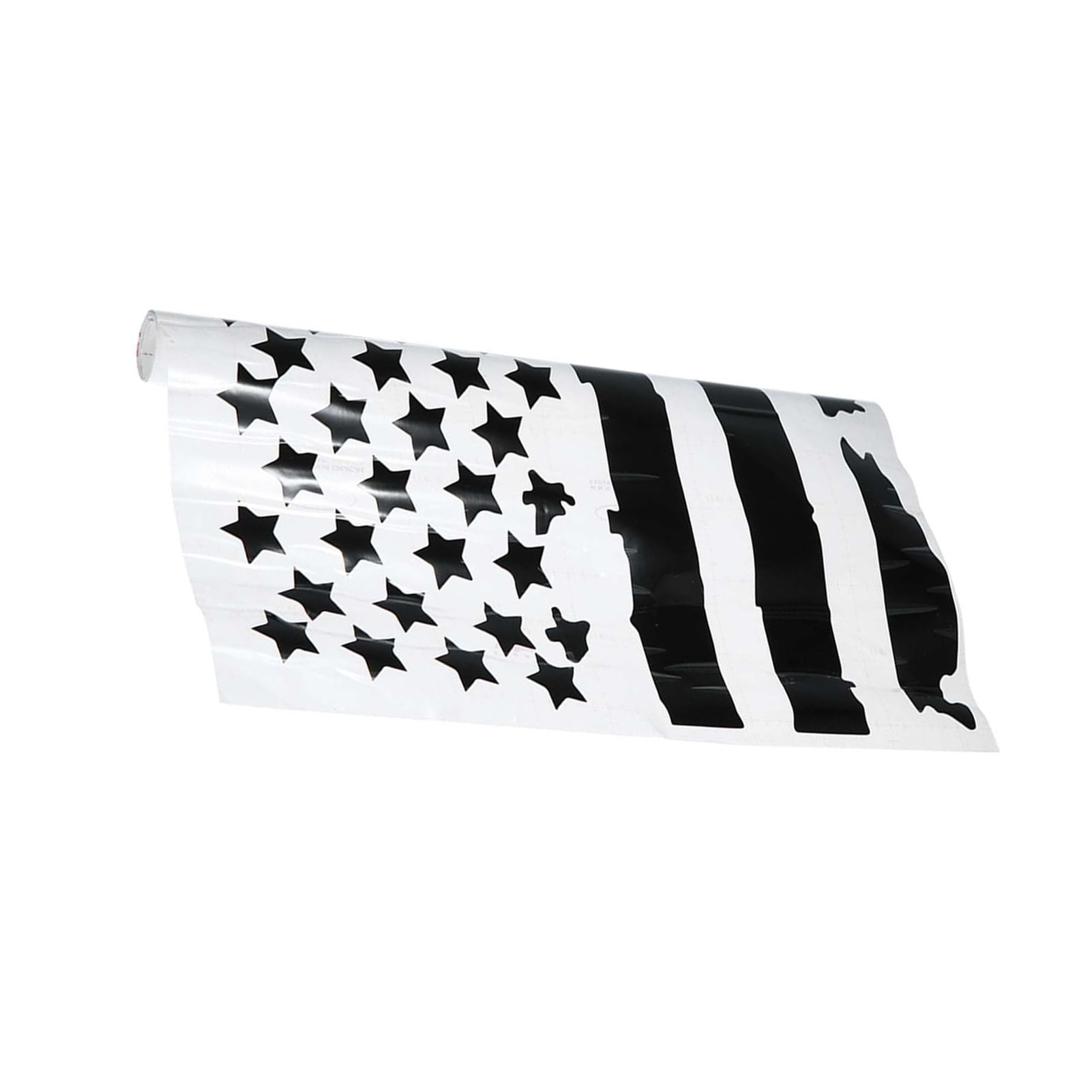 Flag Car Exterior Hood Stickers USA Flag Decal Vinyl For Durable Auto Decoration Sticker ...