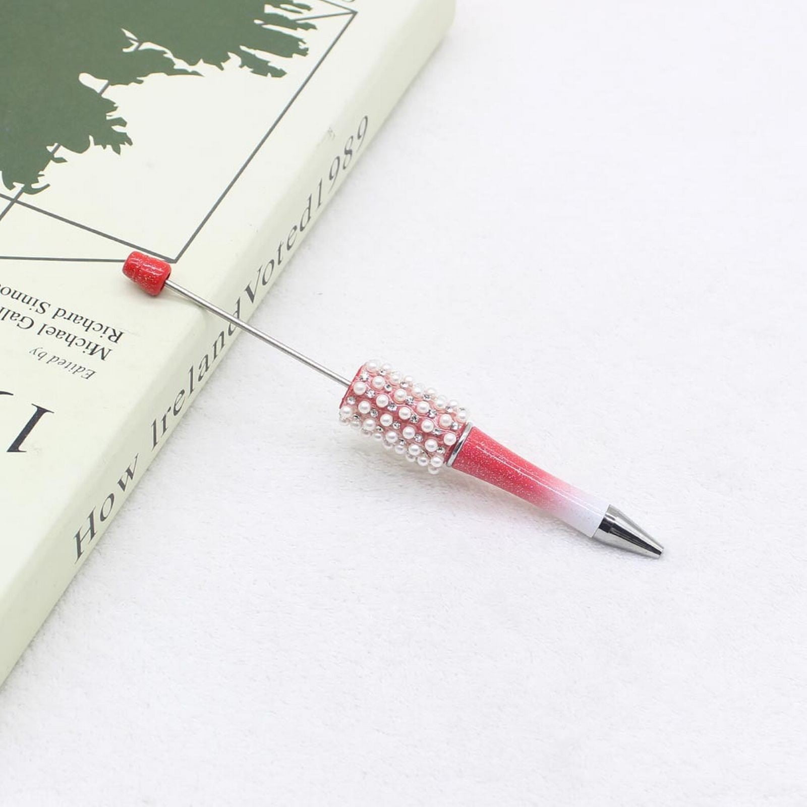 Flag Day Clearance,Pen,1ML Glamorous Pearl Studded Ballpoint Pens ...