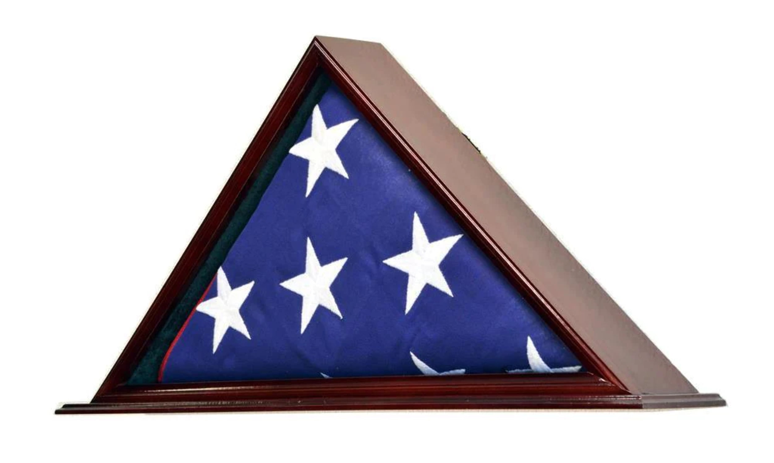 Flag Display Case Cabinet for 5x9.5' Flag - Walmart.com