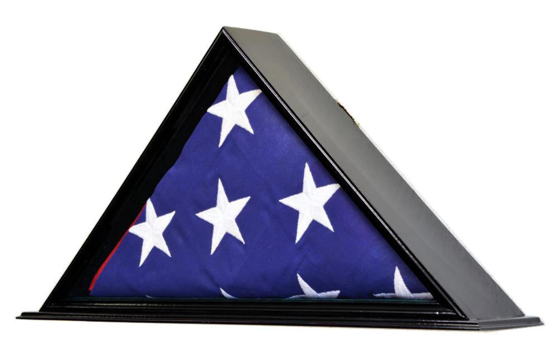 Flag Display Case Cabinet for 5x9.5' Flag - Walmart.com