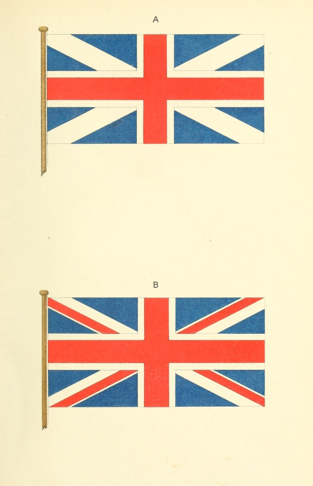Flag Drawings of the flags in use..... 1916 Union Jacks Poster Print by ...