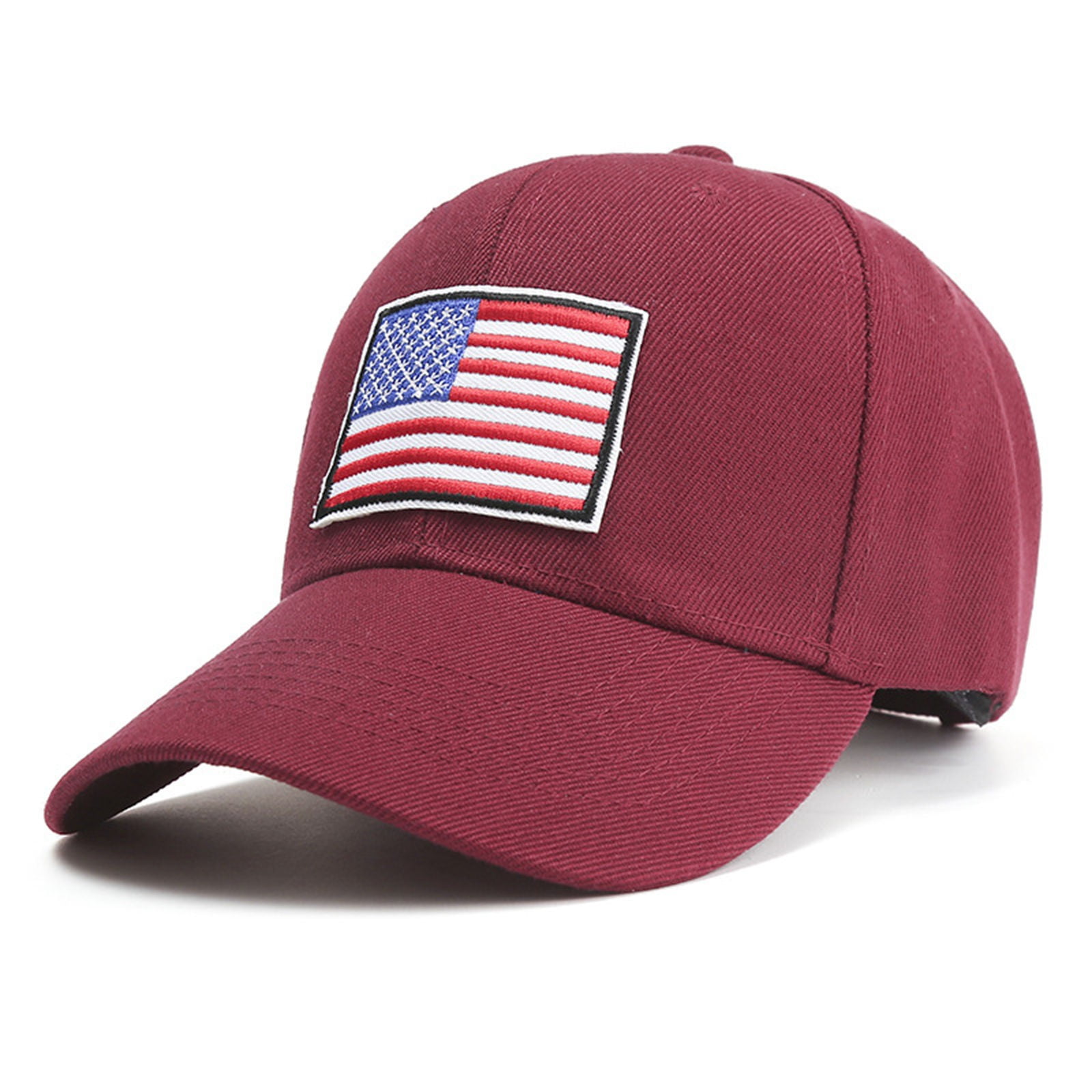 Flag Embroidered Cotton Cap, Flag Embroidered Washed Soft Cotton ...