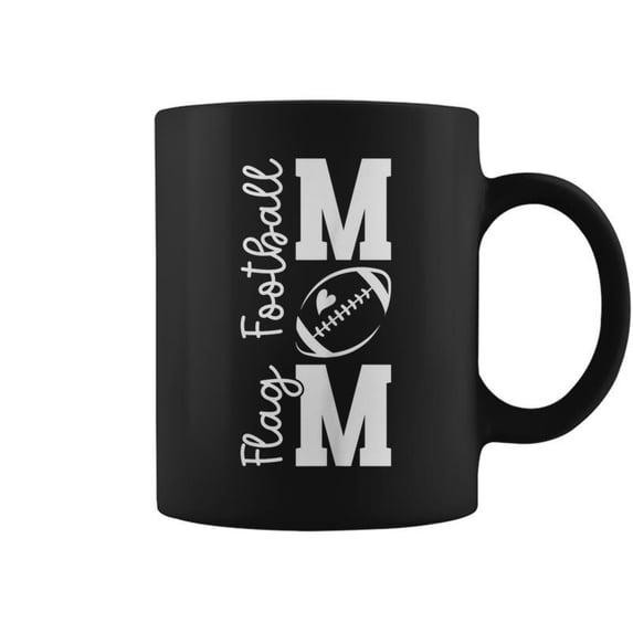 Flag Football Mom Of A Flag Football Player Mother Coffee Mugs ...