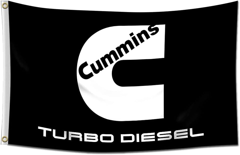 Flag For Cummins Banner Flag (3x5ft,Heavy Duty, Durable 150D Polyester ...
