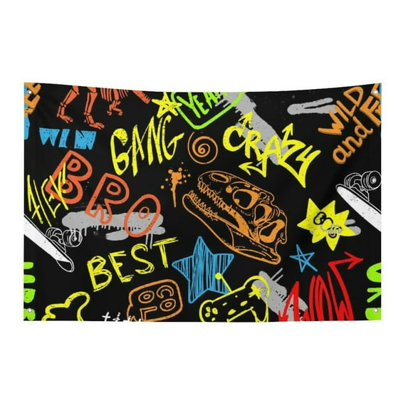 Flag Four Holes With Four Ropes Soft Applicability For Decorative ...