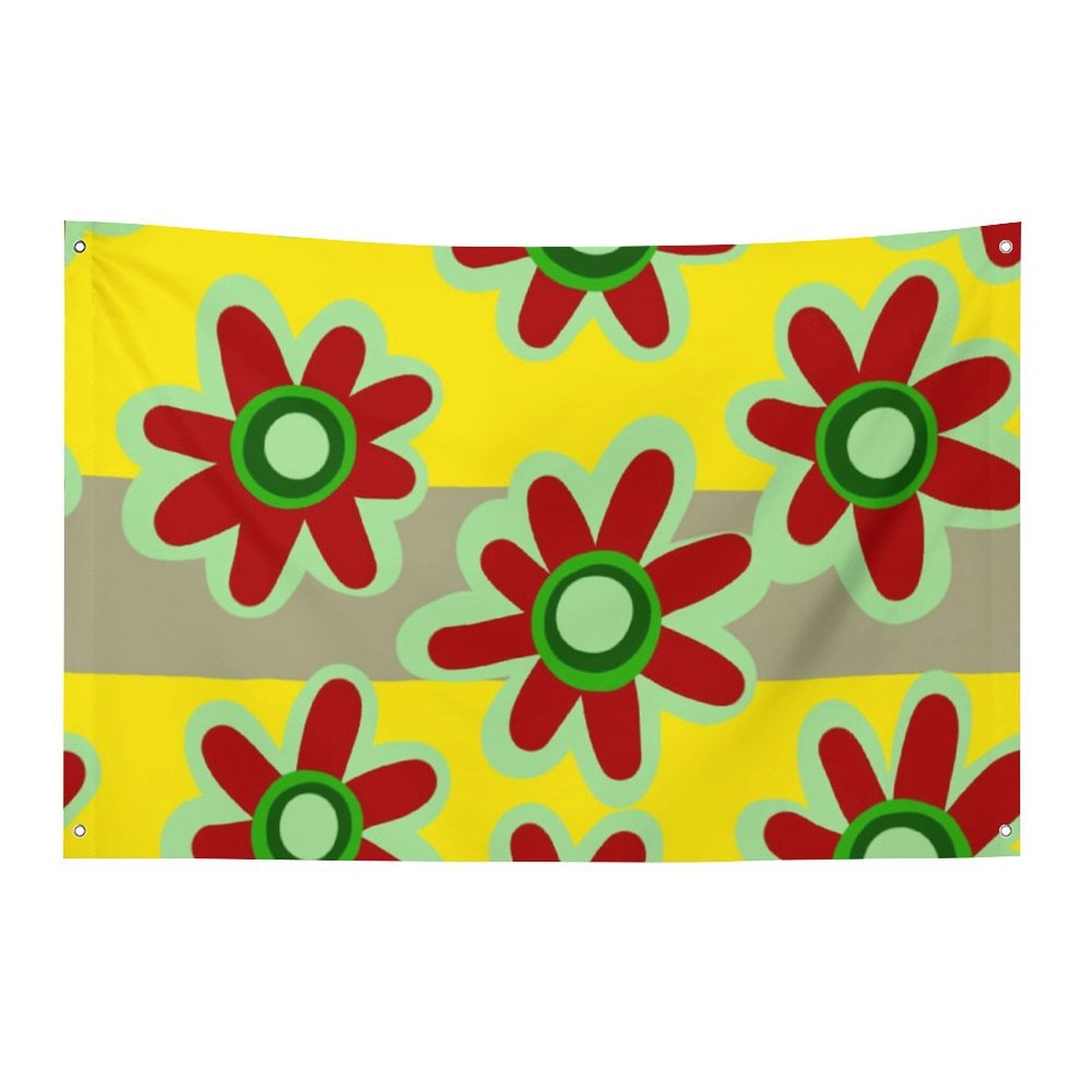 Flag Four Holes With Four Ropes Soft Applicability For Decorative ...