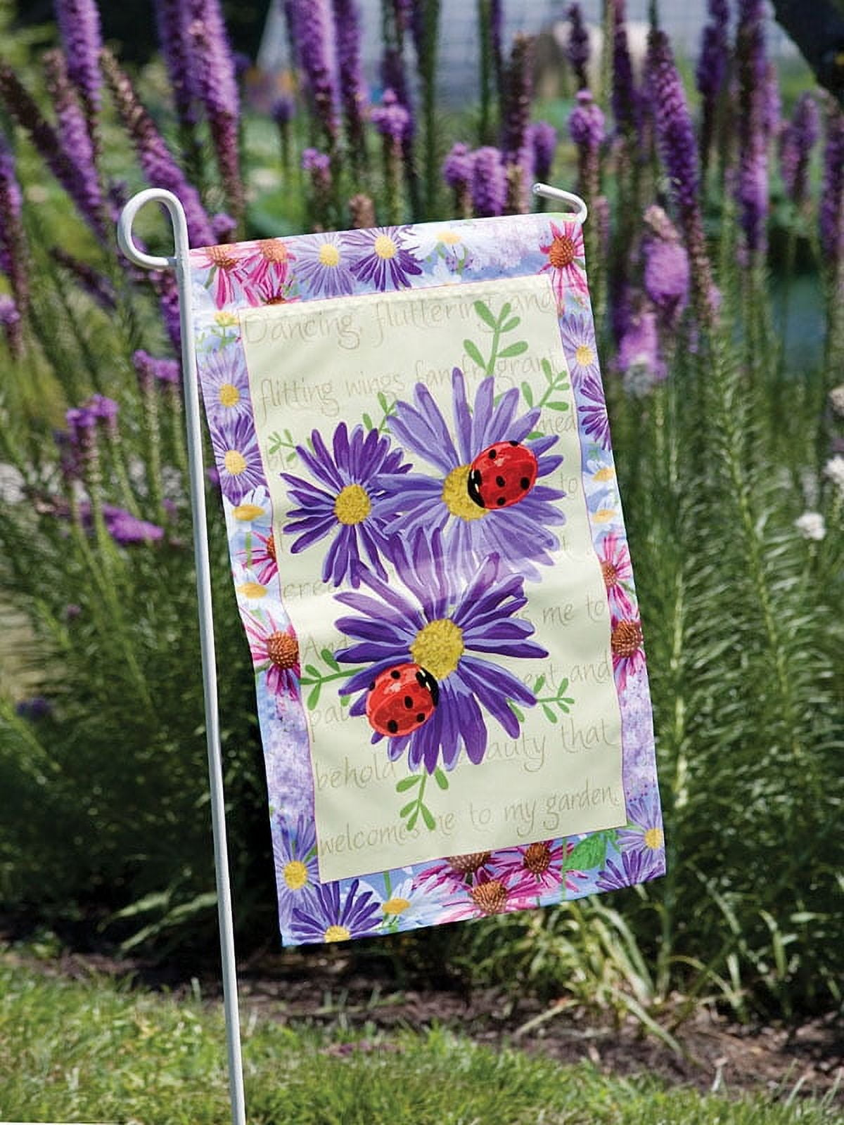 Flag,Gar,Flower Garden - Walmart.com