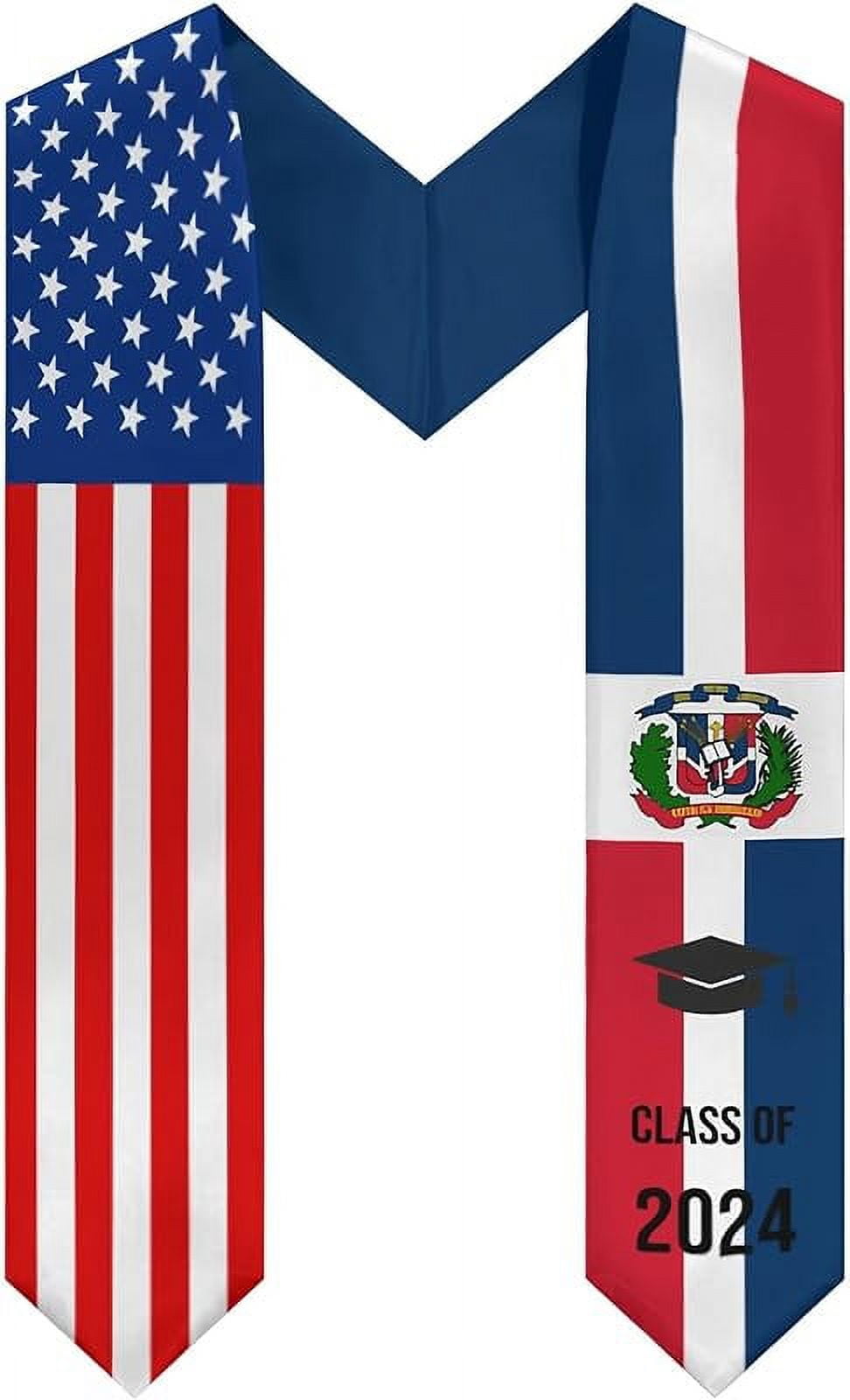 Flag Graduation Sash Graduation Stole Class of 2025 for Graduation's ...