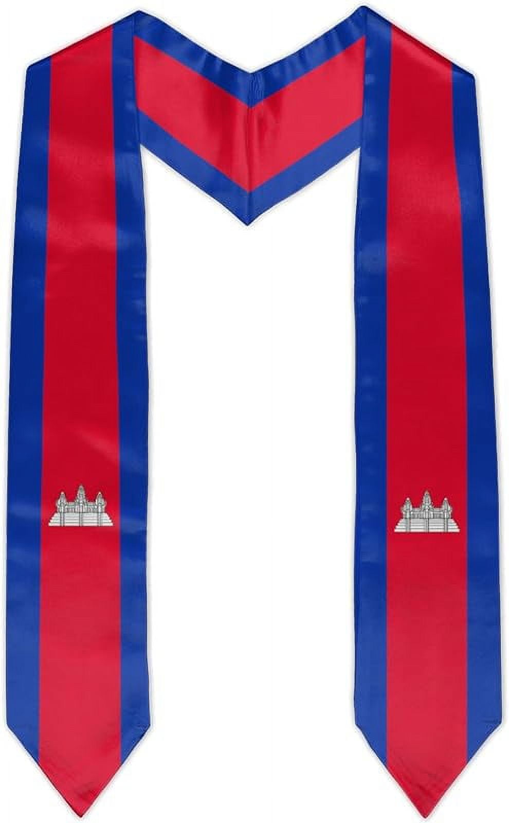 Flag Graduation Stole Flag Graduation Sash Graduation Scarf Graduation ...