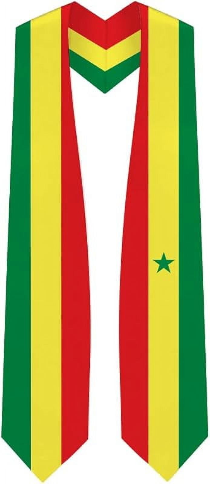 Flag Graduation Stole - Length & Width Fits All Body Types - Study ...