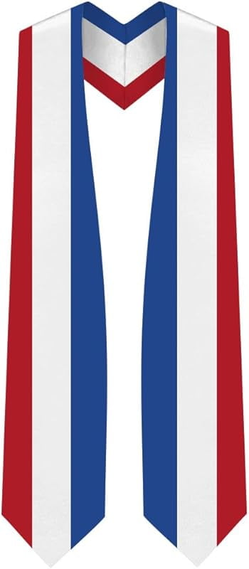 Flag Graduation Stole - Length & Width Fits All Body Types - Study ...
