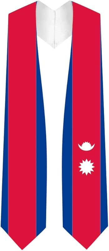 Flag Graduation Stole - Length & Width Fits All Body Types - Study ...