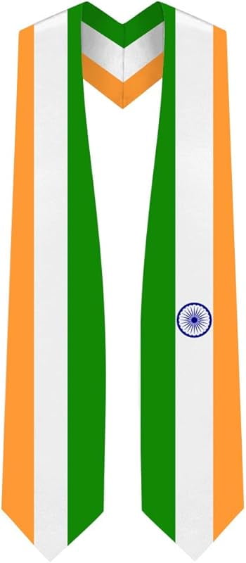 Flag Graduation Stole - Length & Width Fits All Body Types - Study ...