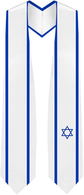 Flag Graduation Stole - Length & Width Fits All Body Types - Study ...