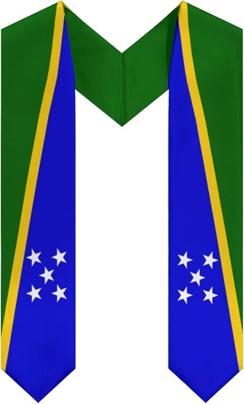 Flag Graduation Stole Scarf Shawl Sash for Abroad Student International ...