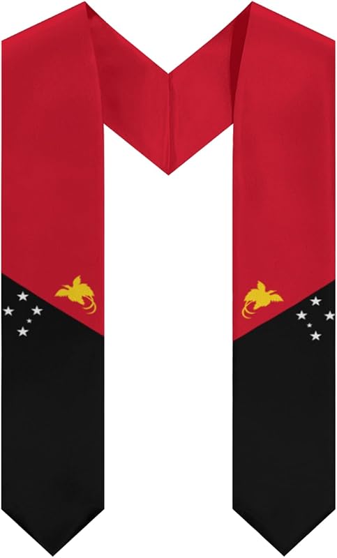 Flag Graduation Stole Scarf Shawl Sash for Abroad Student International ...