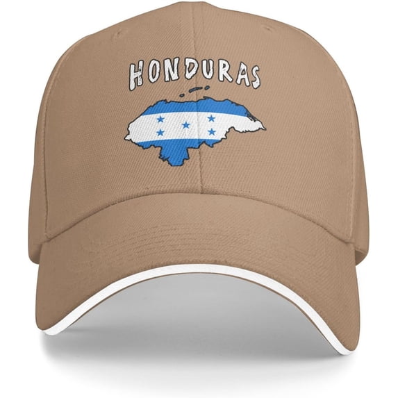 Flag Honduras Map（4） Baseball Cap Men Women Classic Adjustable Hat ...