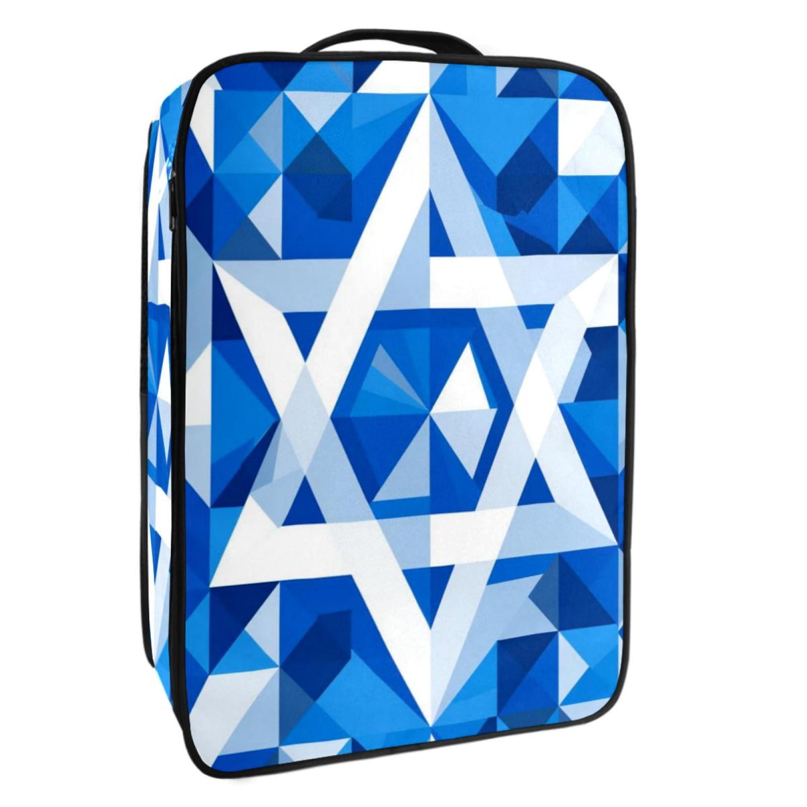 Flag of Israel Polyester Shoe Storage Box Organizer - 23x31cm/9x12in ...
