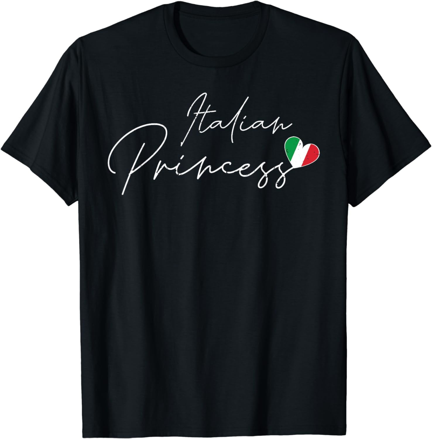 Flag Italy Italian Princess T-Shirt - Walmart.com