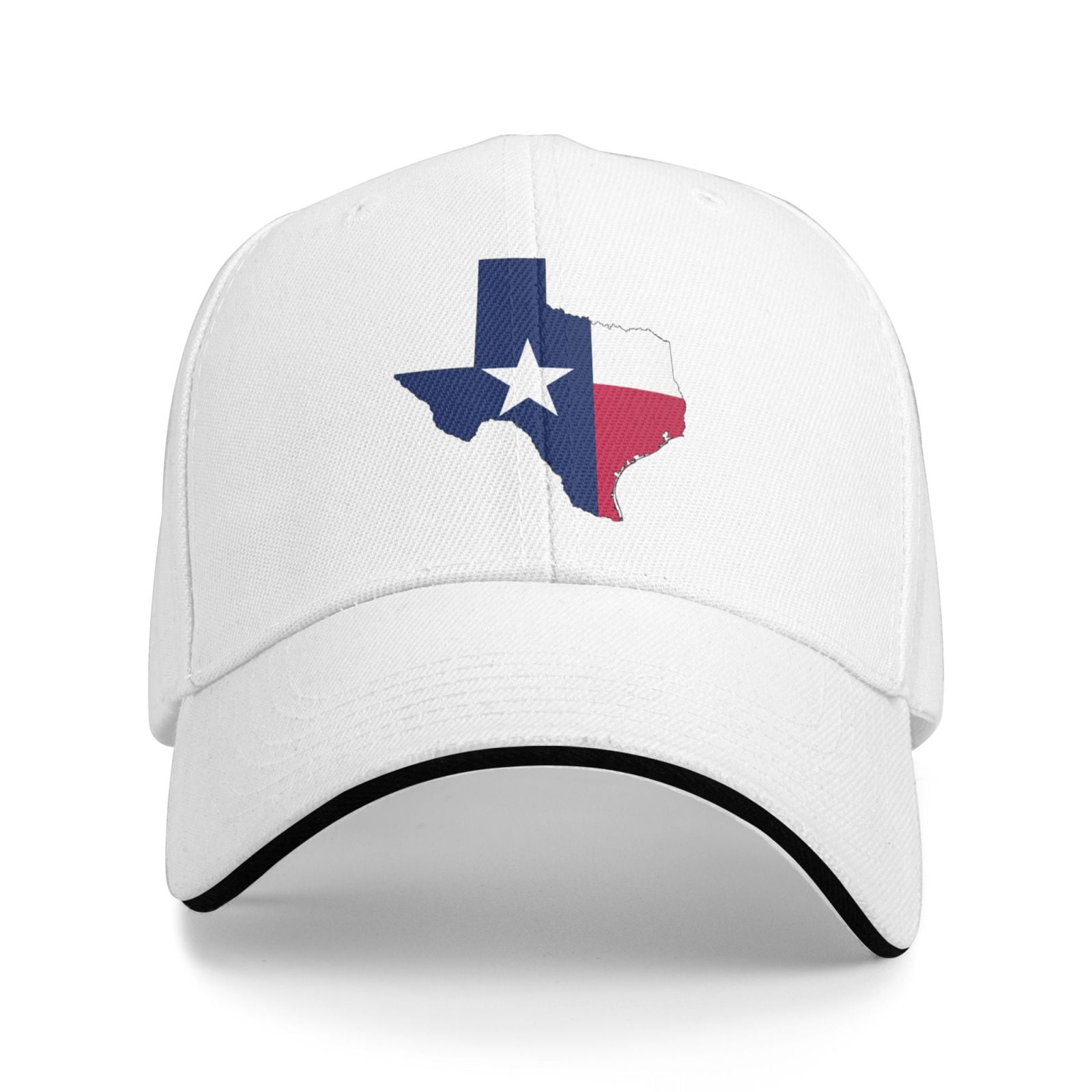 Flag-Map Of Texas Unisex Adult Baseball Caps Adjustable Casquette Dad ...