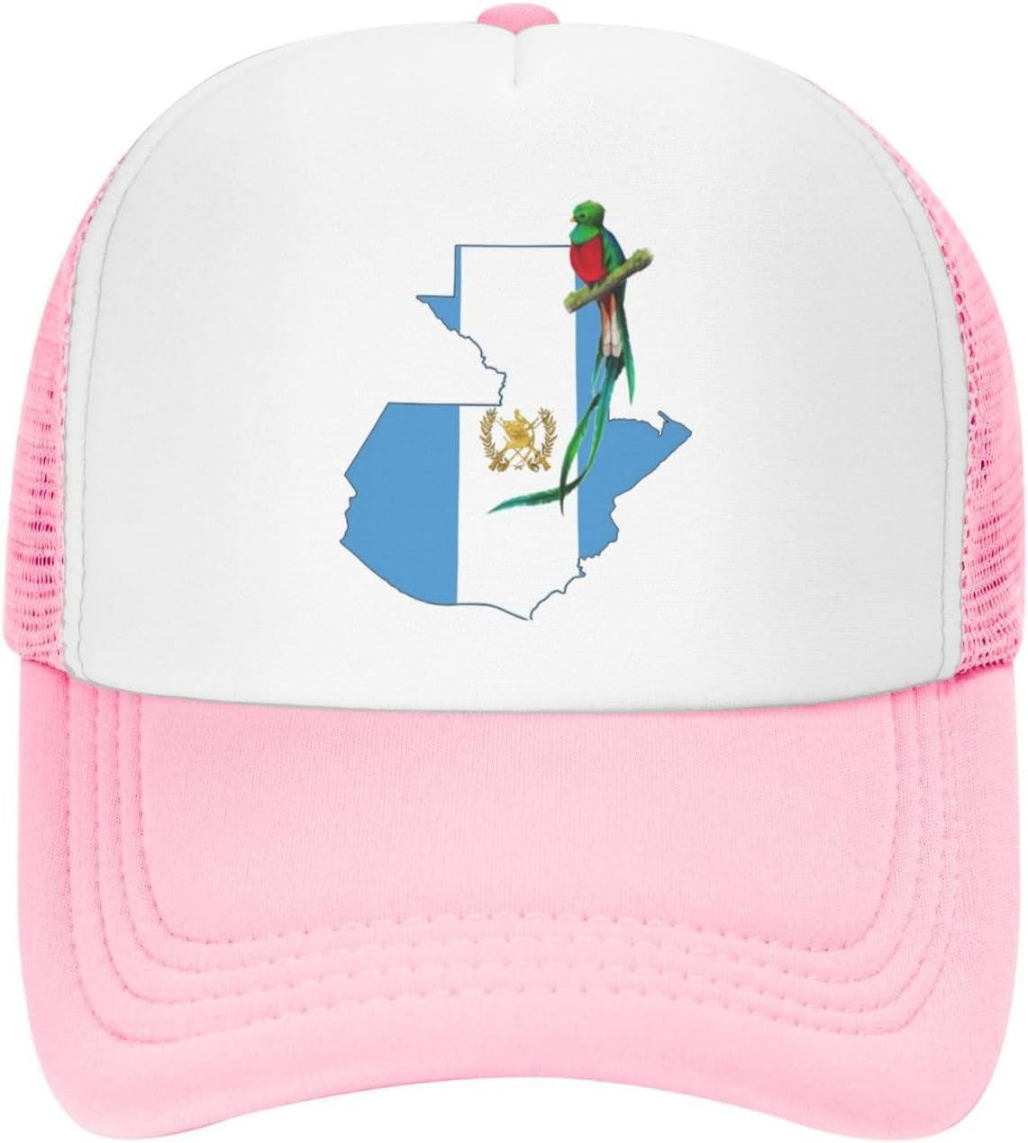 Flag Map and Quetzal Bird of Guatemala Trucker Hat,Baseball Golf Dad ...
