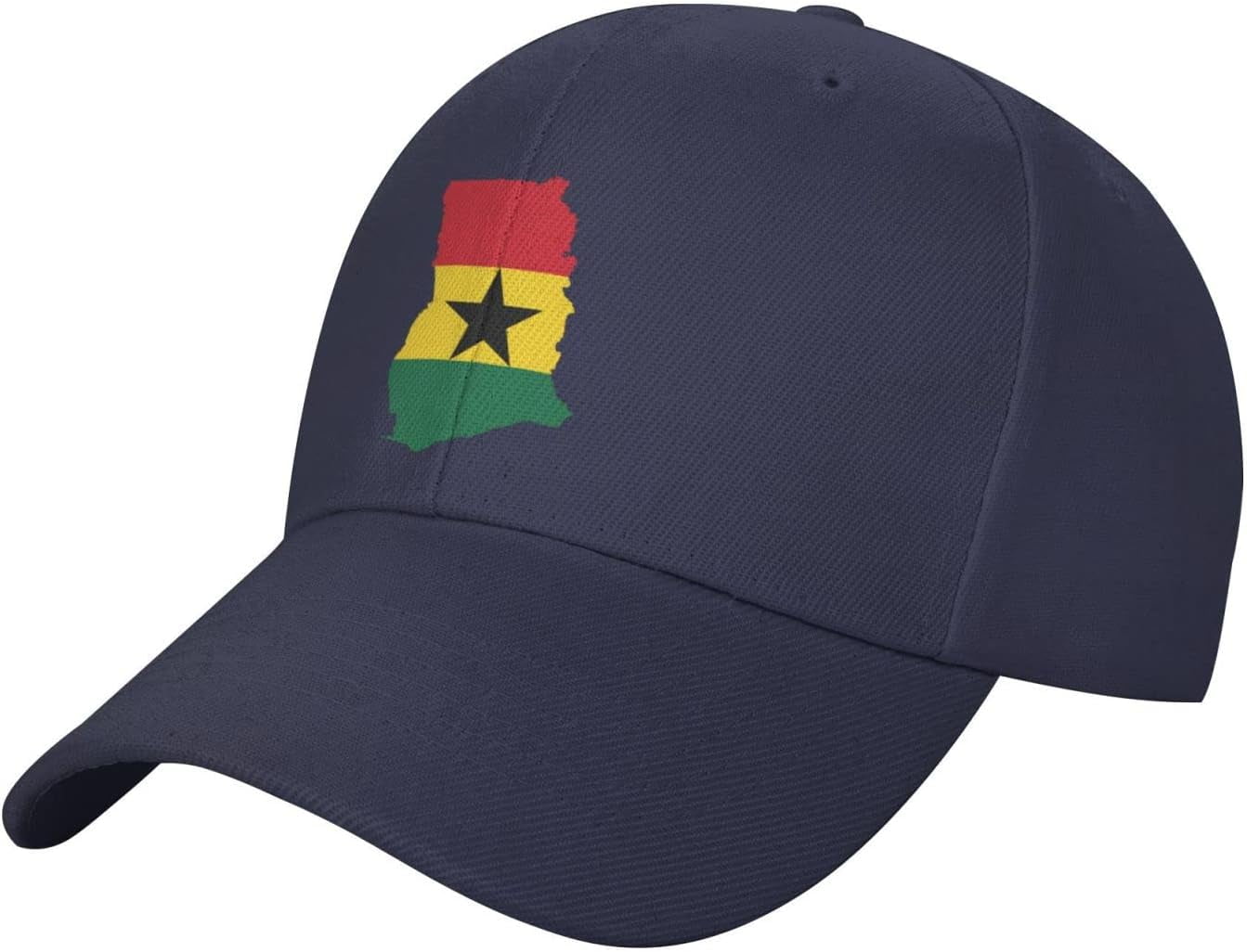 Flag Map of Ghana Baseball Cap Men Women - Classic Trucker Hat ...