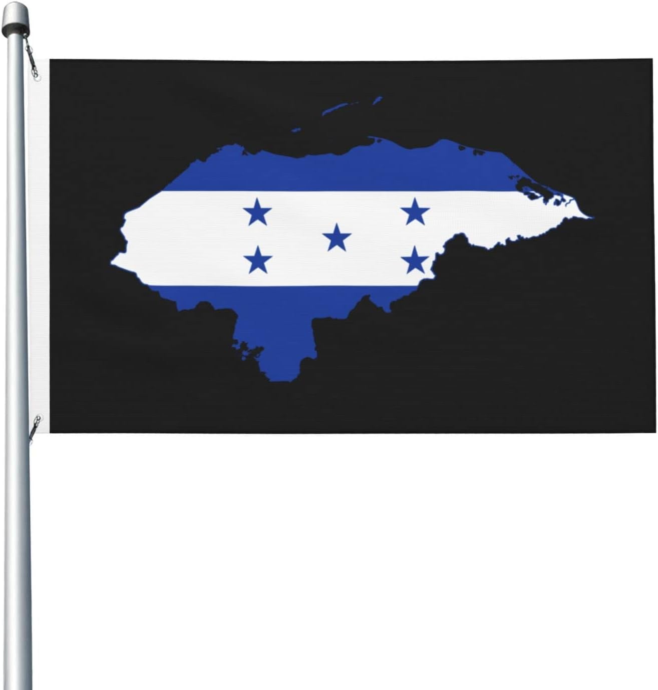 Flag Map of Honduras Flag 3x5 FT Double Sided Outdoor Flags Banners ...