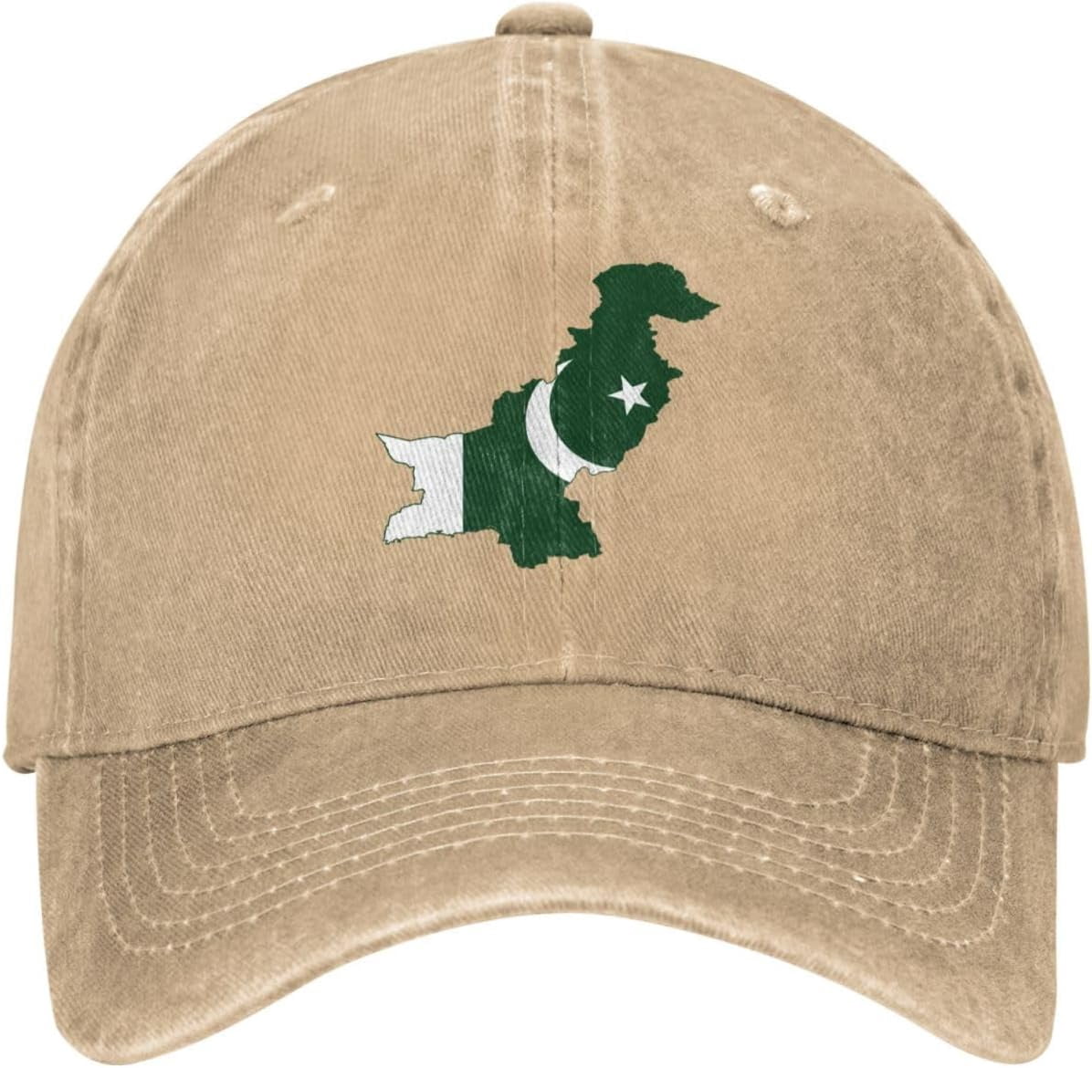 Flag Map of Pakistan Baseball Cap for Men Women Hat Adjustable Vintage ...