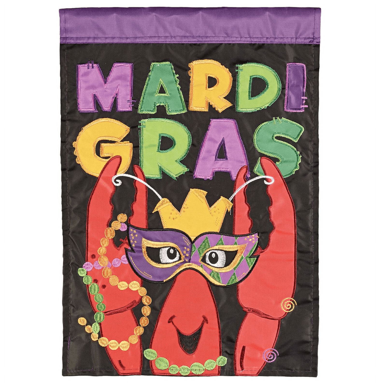 Flag Mardi Gras Crawfish Mask - Walmart.com