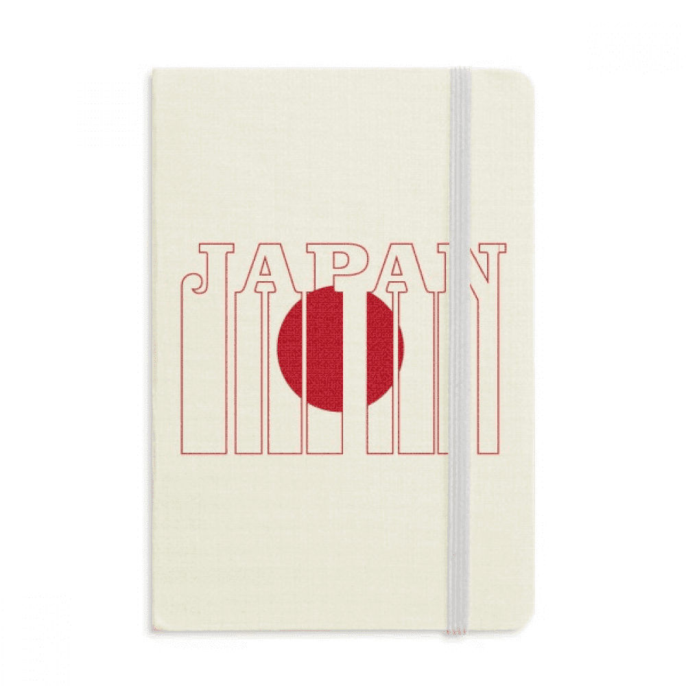 Flag National Character Japan Notebook Official Fabric Hard Cover ...