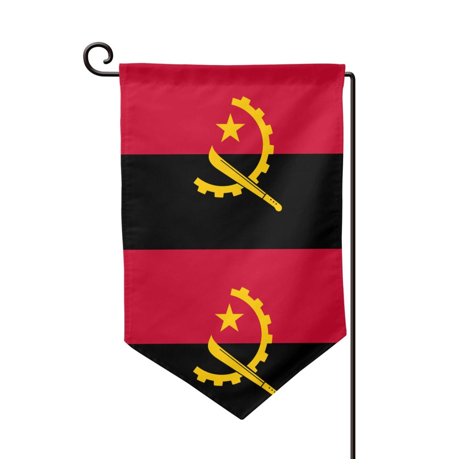 Flag Of Angola Garden Flag Double Sided Flags with Vivid Color for Yard ...