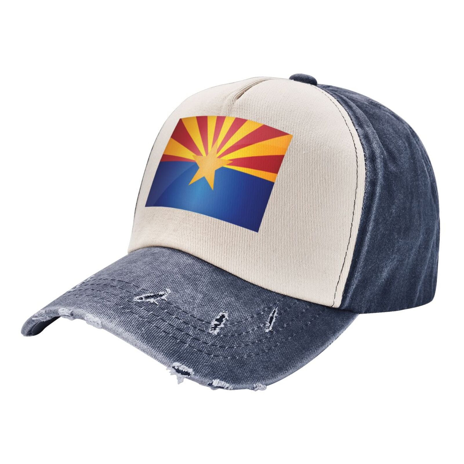 Flag Of Arizona Distressed Baseball Cap Dad Hats for Men Women Vintage ...