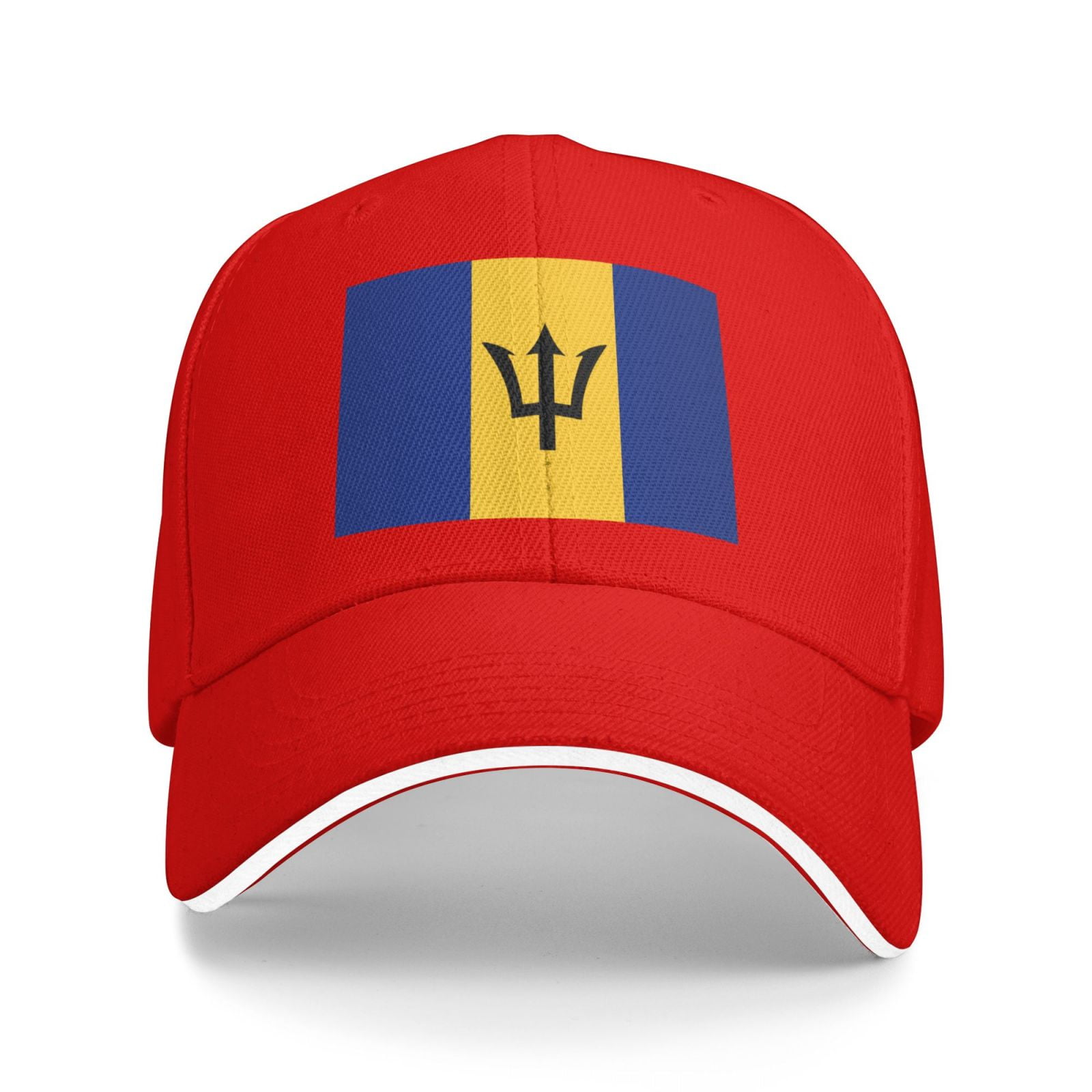 Flag Of Barbados Unisex Adult Baseball Caps Adjustable Casquette Dad ...