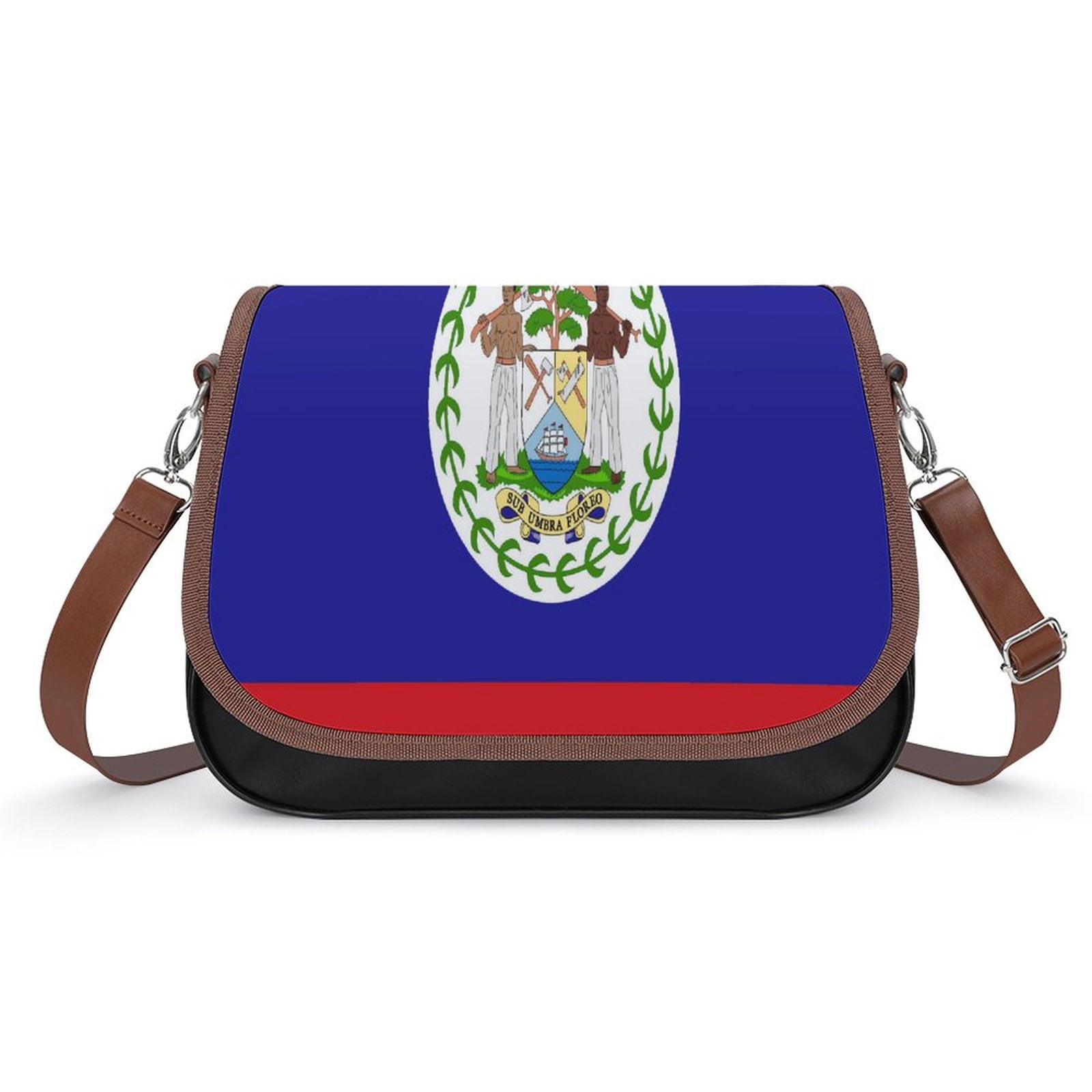 Flag Of Belize Pu Leather Shoulder Bag Essential For Daily Travel ...
