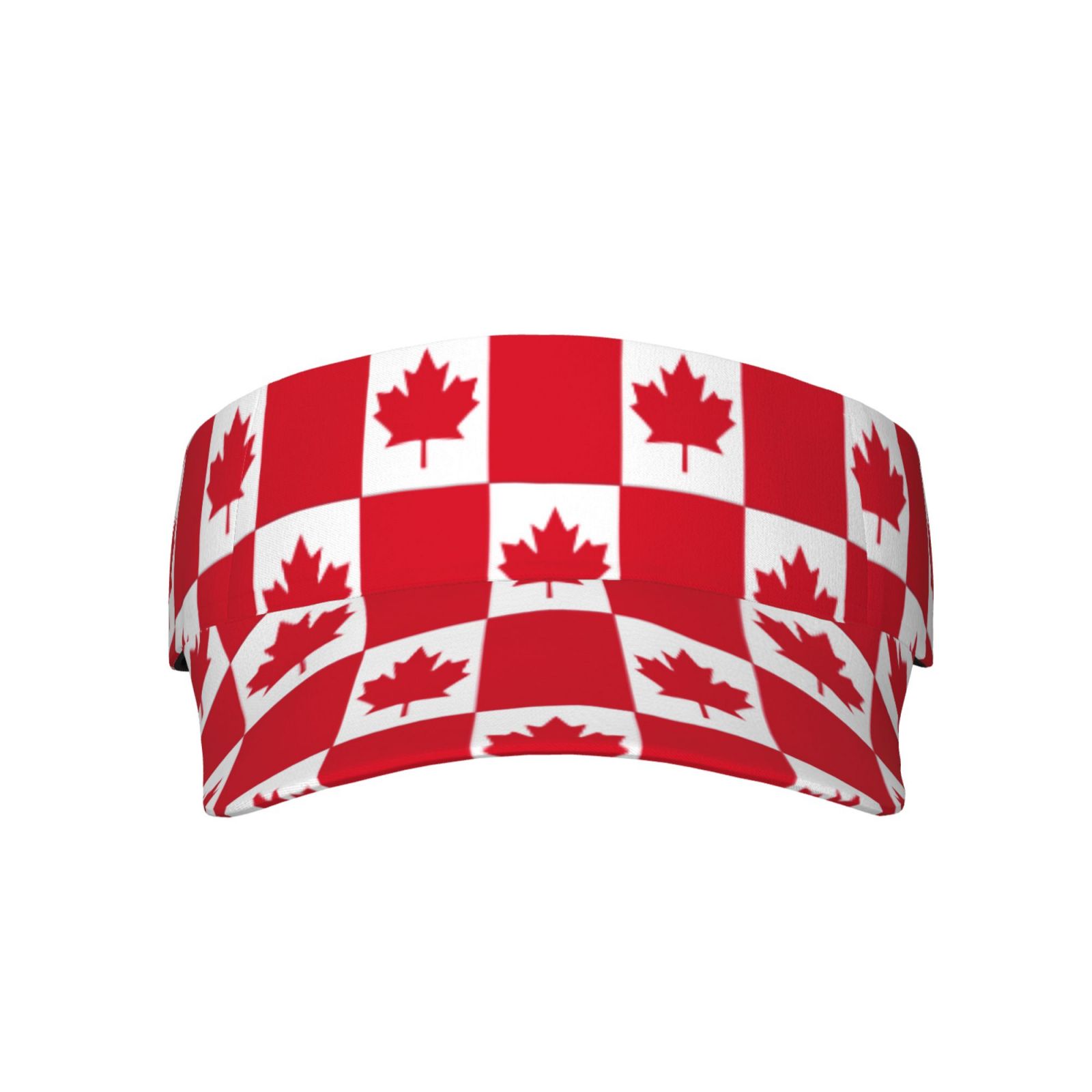 Flag Of Canada Sports Sun Visor Hats Adjustable Sun Visor Caps For ...