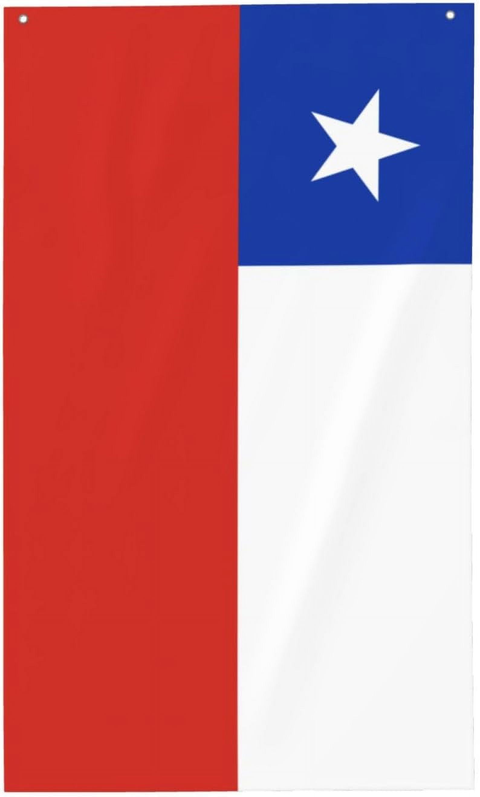 Flag Of Chile Print Garden Flag Single Side 2x3 ft,Outdoor Home Patio ...