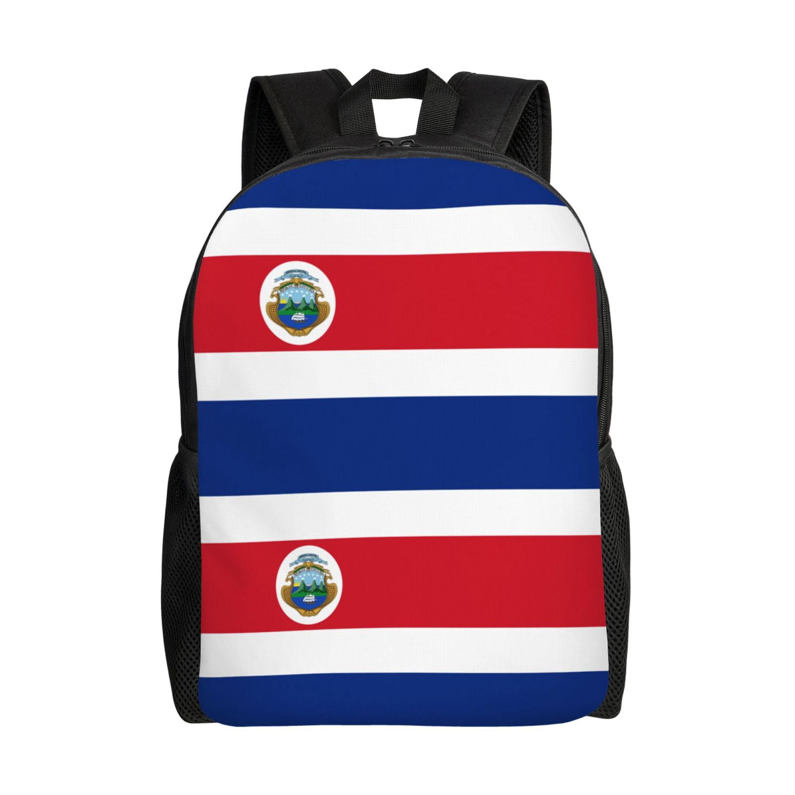 Flag Of Costa Rica Backpack Travel Bag For Men Women Lightweight Back ...