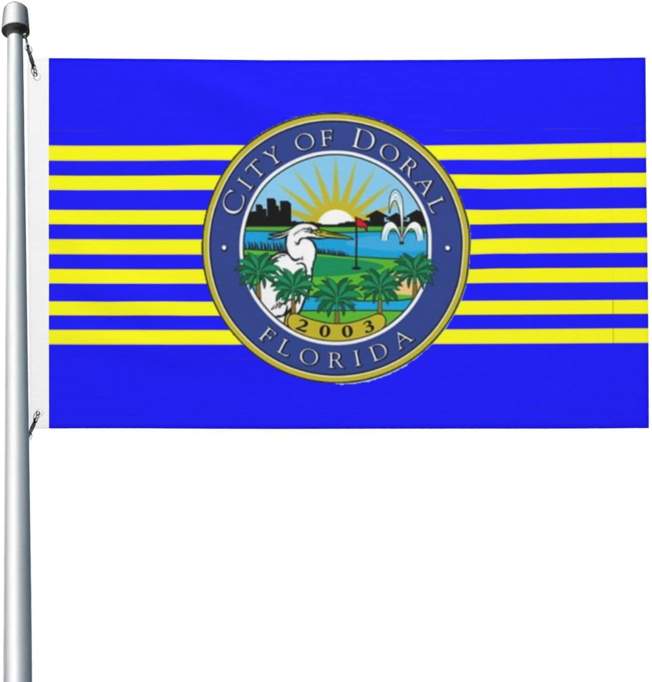 Flag Of Doral Flag 3x5 Ft Outdoor Flags Banner Double-Sided Decorative ...