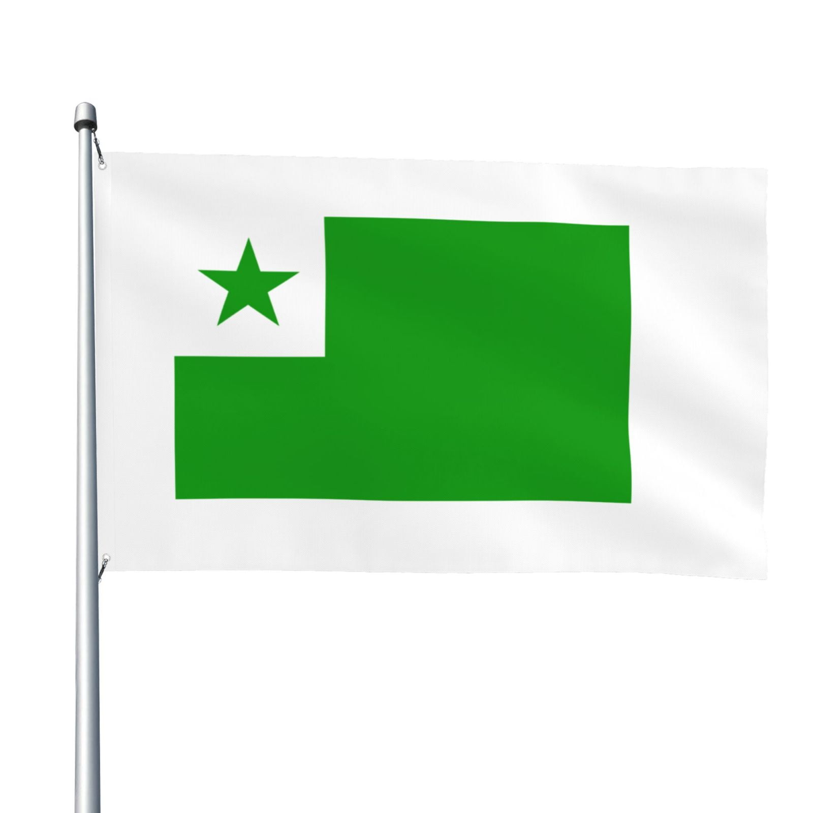Flag Of Esperanto Flag 4x6ft Cool Funny Flag Banner For Dorm Bedroom Wall Decor Indoor Outdoor ...