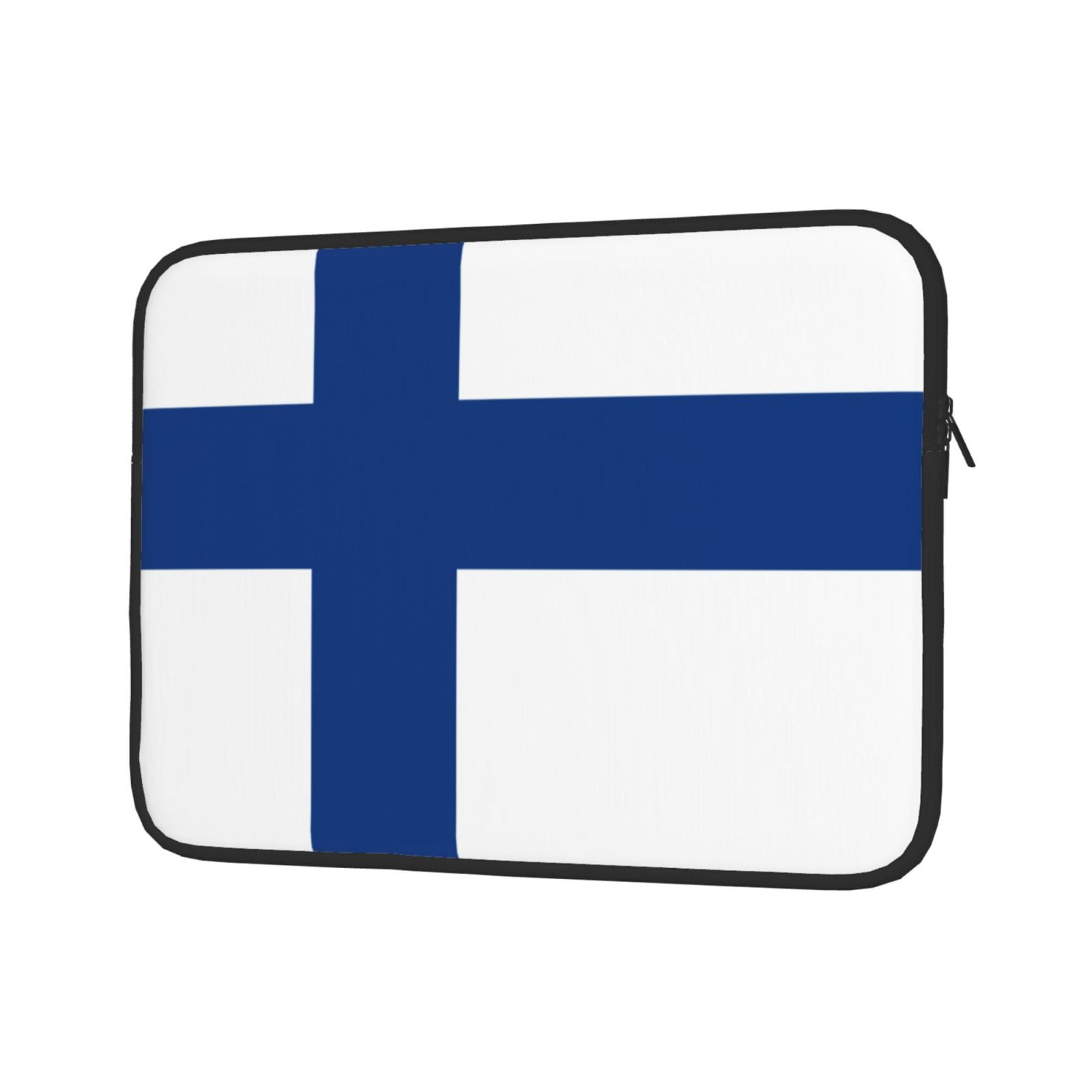 Flag Of Finland Laptop Sleeve Case Neoprene Carrying Bag laptop case ...