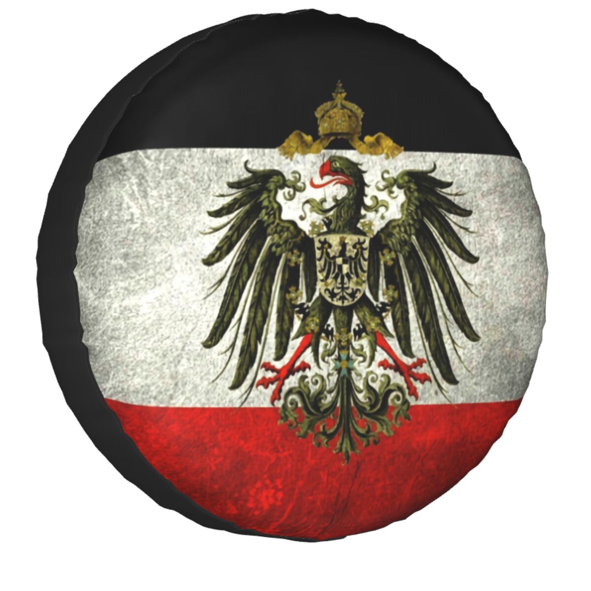 Flag Of German Empire Spare Tire Cover for National Flag SUV Camper Car ...