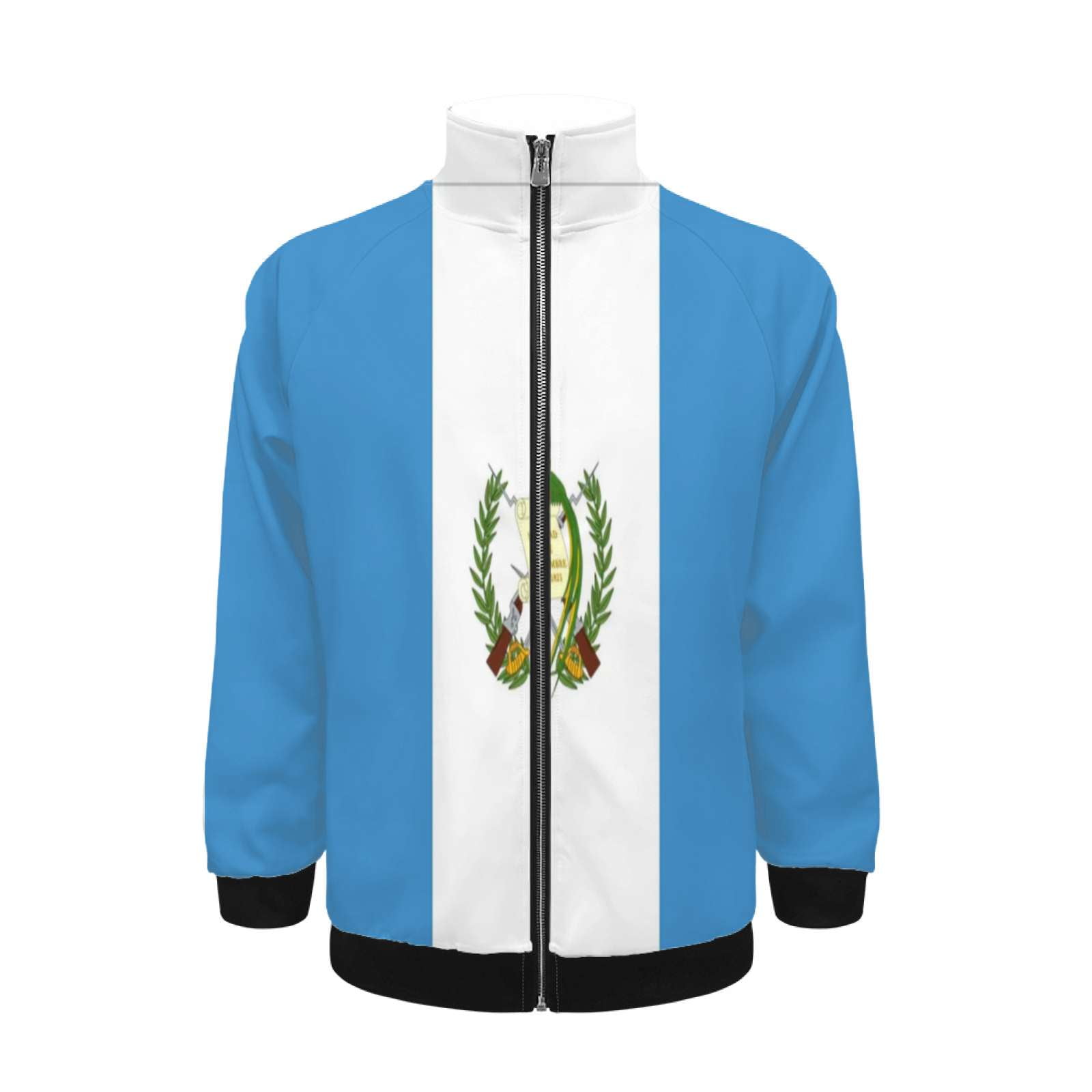 Flag Of Guatemala Jacket Men's Street Cool Long Sleeves Coat ...