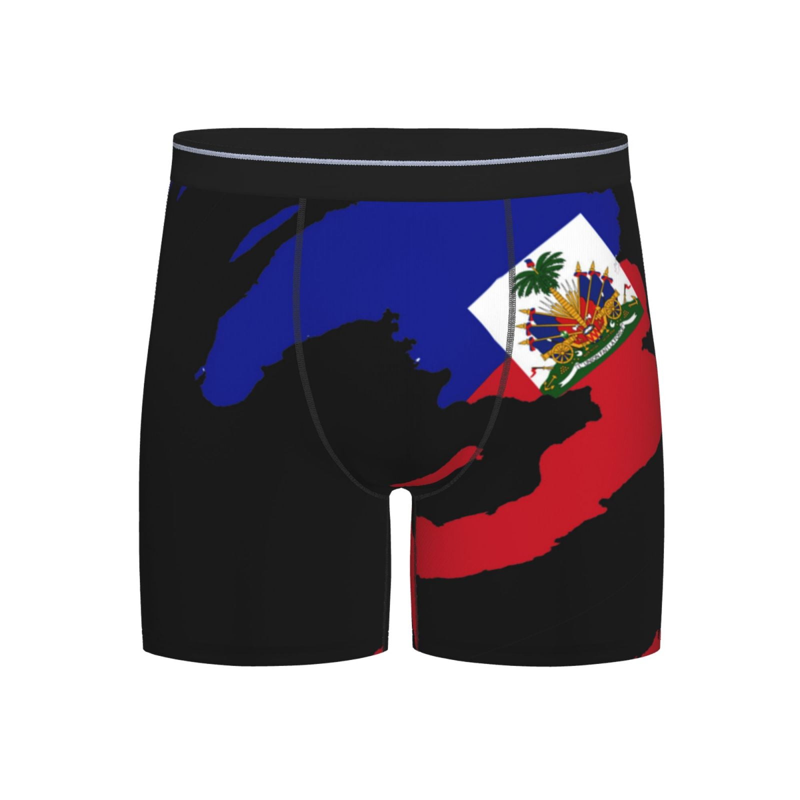 Flag Of Haiti Boxer Briefs Novelty Underwear With Fly Underwear For Men ...