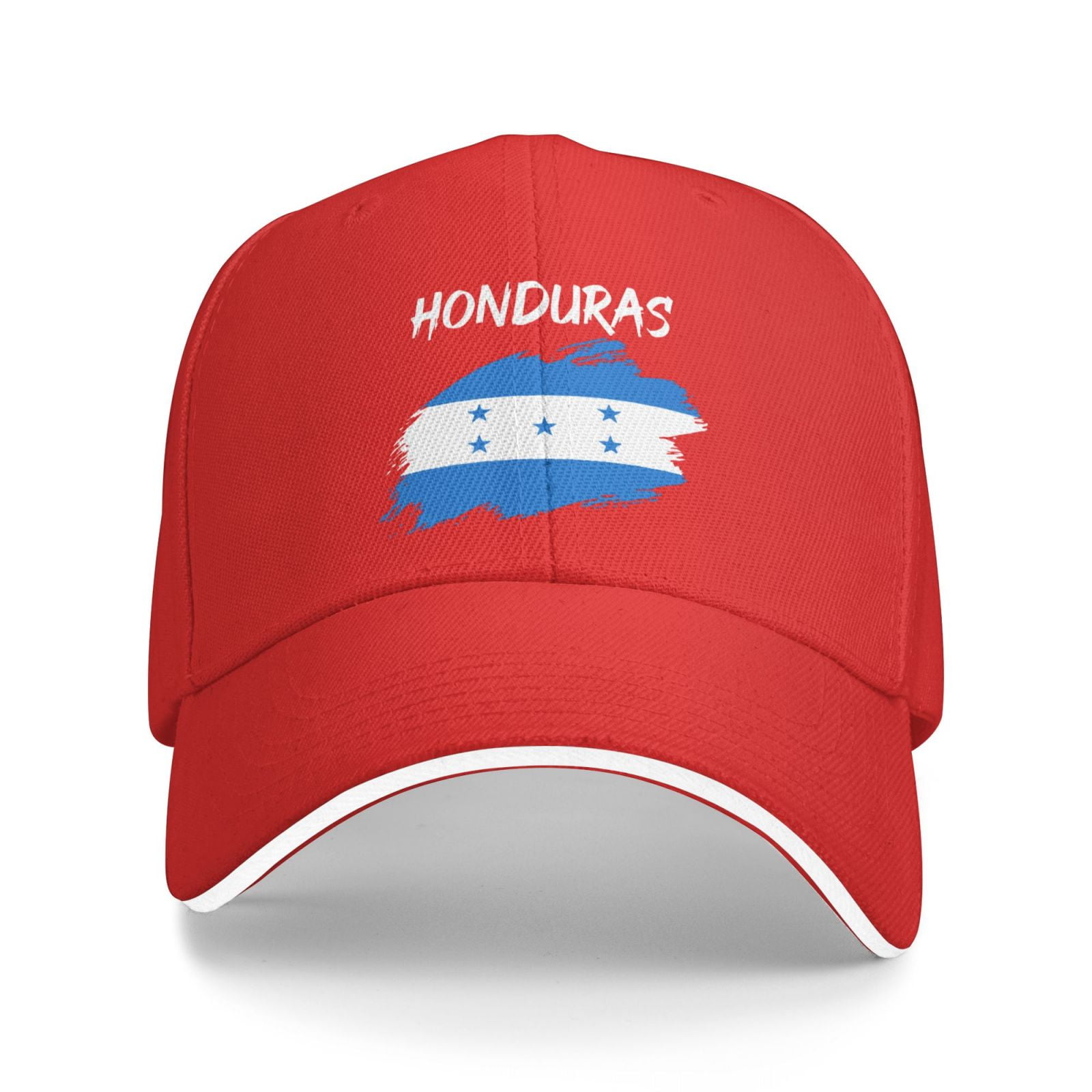 Flag Of Honduras Unisex Golf Baseball Cap Adjustable Sandwich Cap ...
