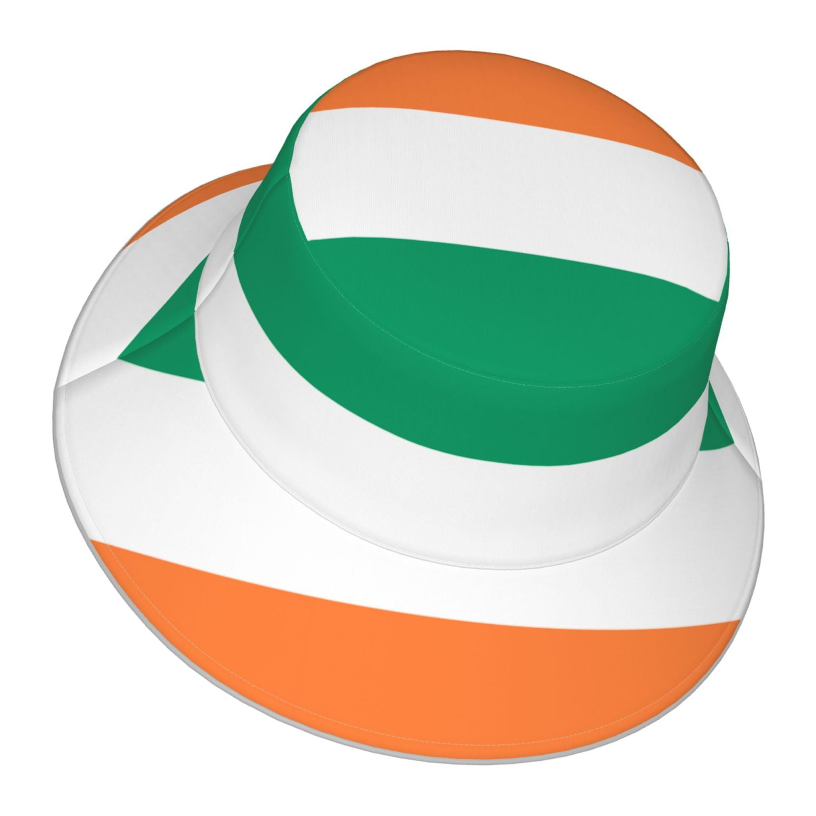 Flag Of Ireland Bucket Hat With Reflective Stripe For Men Women ...