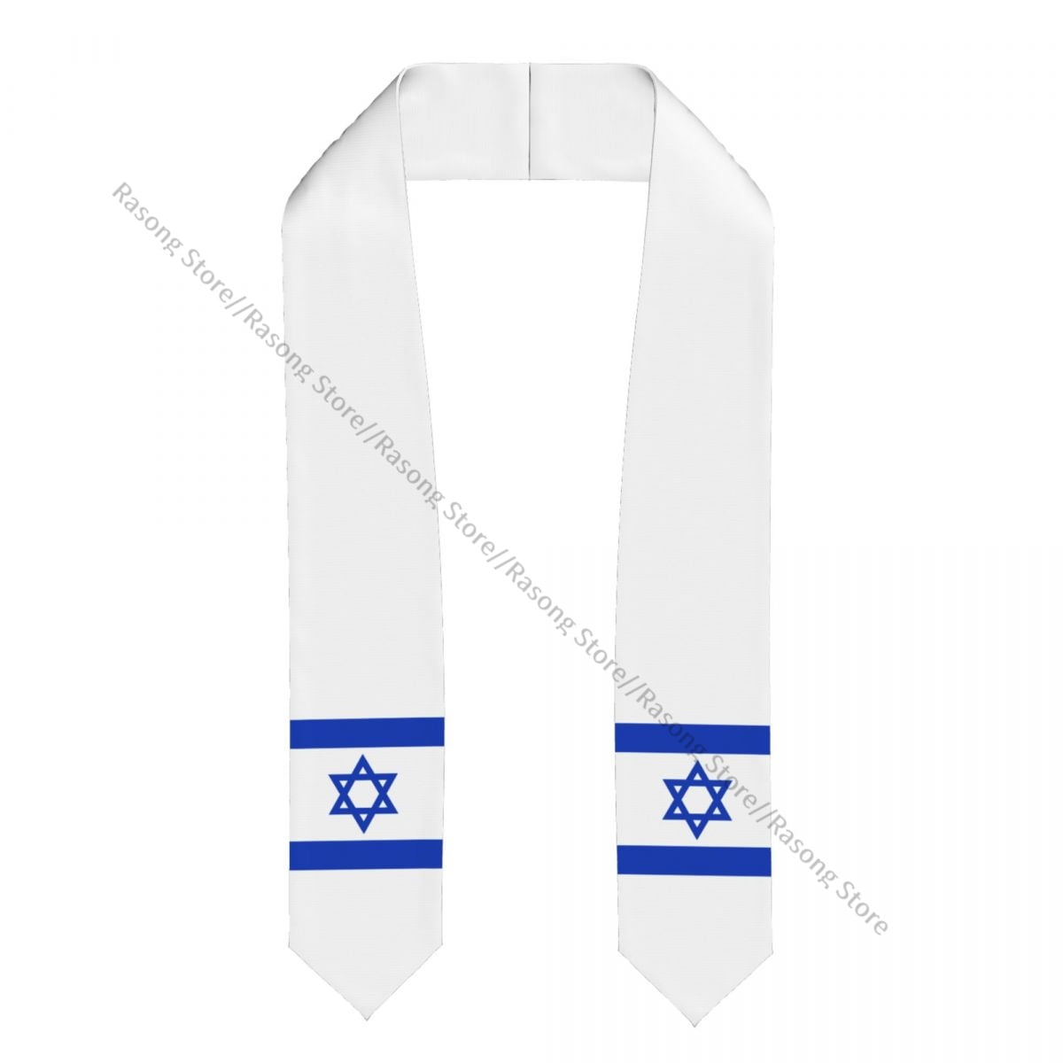 Flag Of Israel Unisex Adult Graduation Stole Shawl for Academic ...