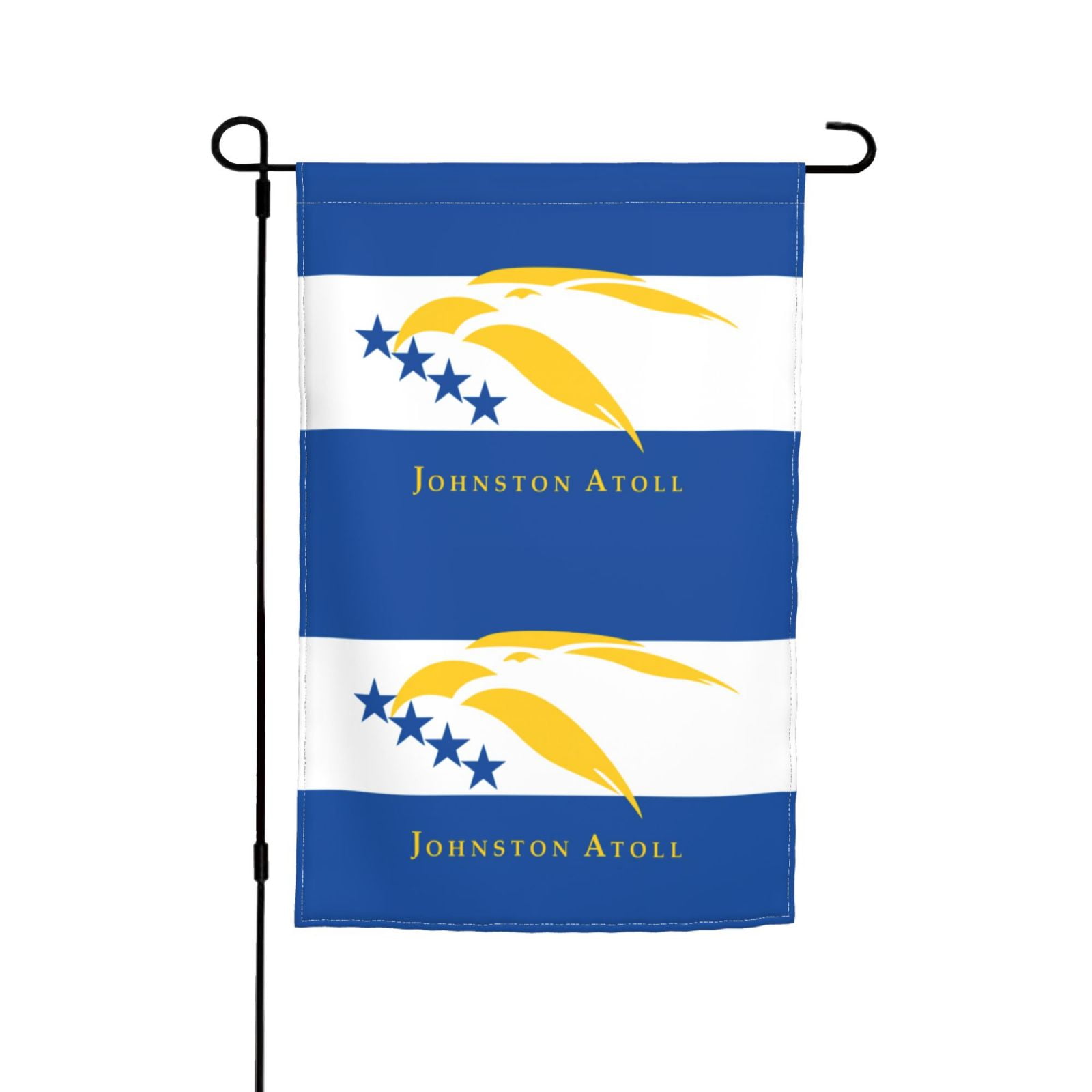 Flag Of Johnston Atoll Flag Garden Flag 12x18 Inch, Double Sided ...