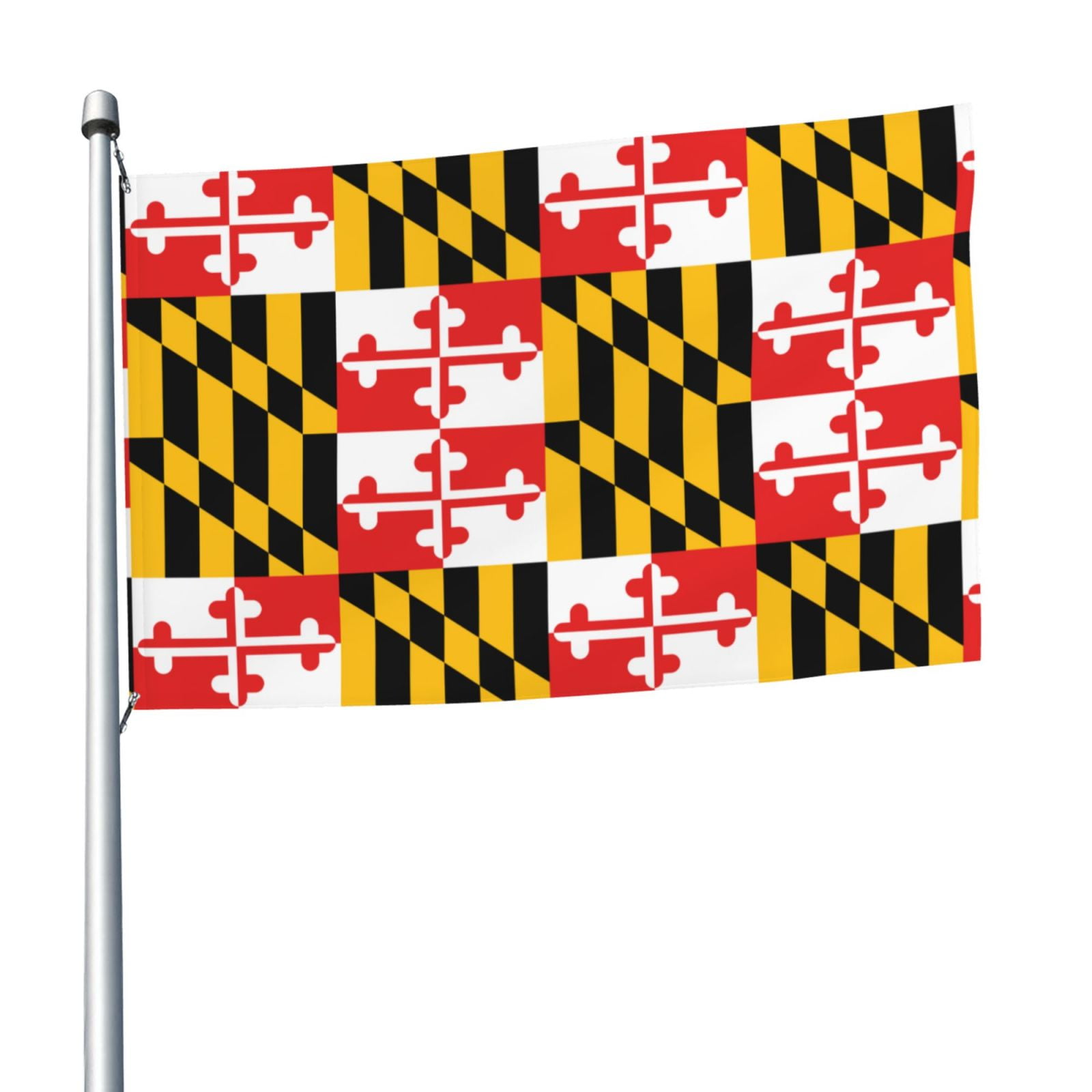 Flag Of Maryland Pattern Flag 5x8 Ft Print Vivid Color Outdoors Indoors ...